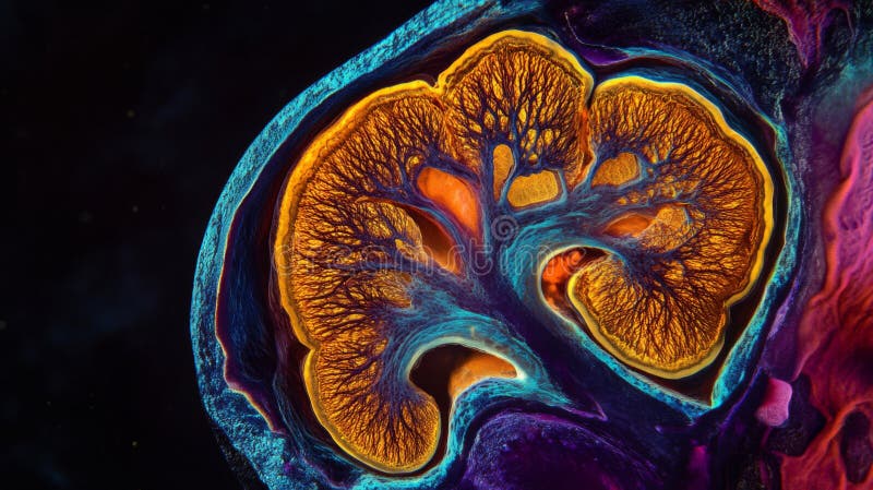 Radiant Neural Connections Illuminate a Vibrant Brain Structure ...