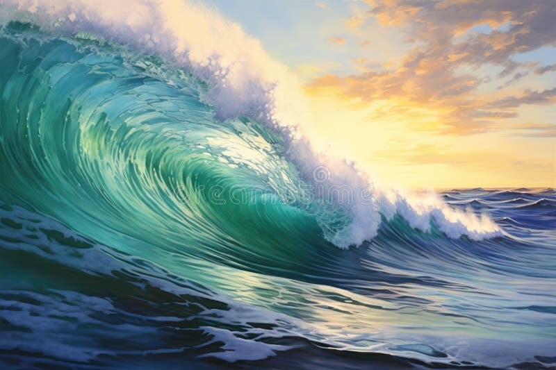 Calm Waves Stock Illustrations – 24,779 Calm Waves Stock Illustrations ...