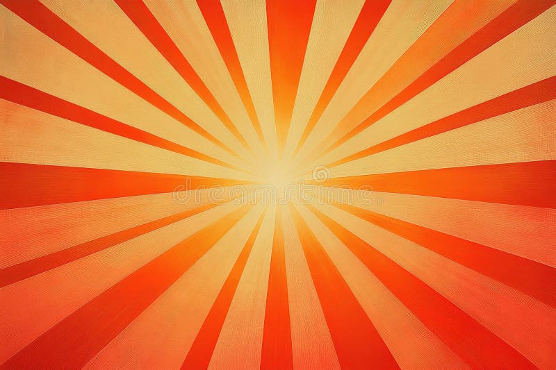 Radiant Orange and Yellow Sunburst Background Stock Photo - Image of ...