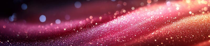 Radiant Pink Glitter Surface for Creative Projects Stock Illustration ...
