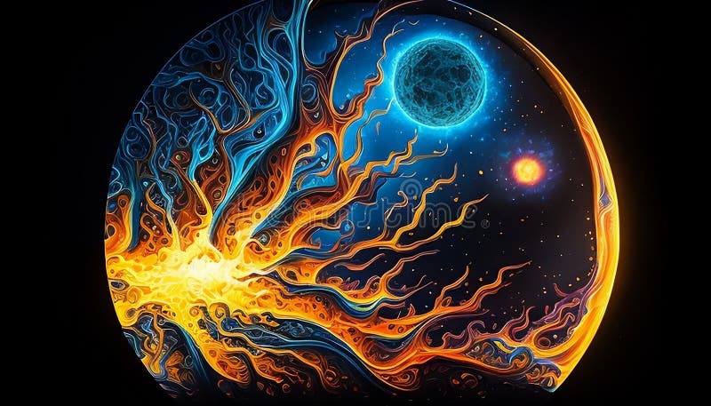 Radiant Planet - a Mesmerizing AI Generated Artwork, Made with ...