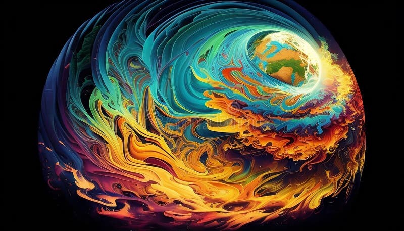 Radiant Planet: a Vibrant and Dynamic Earth, Made with Generative AI ...