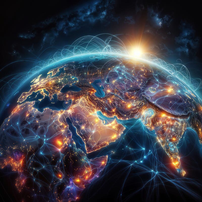 Radiant Power Map: Visualizing the Electrical Network in the Near East ...