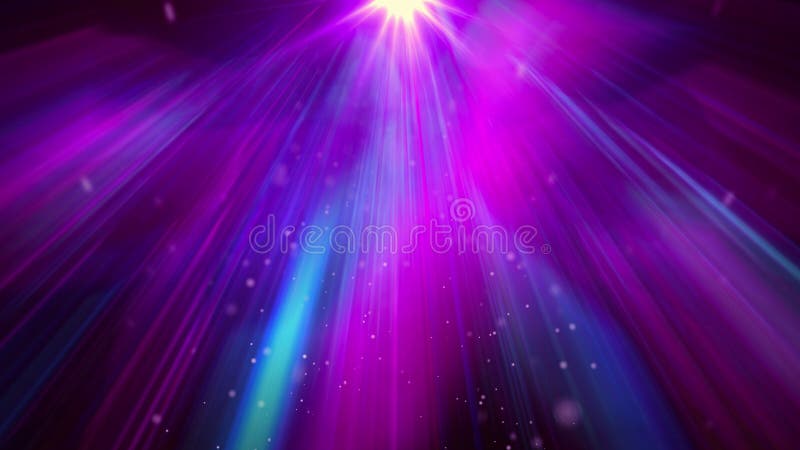 Radiant Purple and Blue Light Rays Radiating from a Central Point Stock ...
