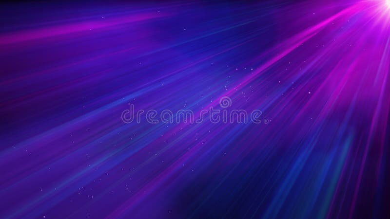 Radiant Purple and Blue Light Rays Radiating from a Central Point Stock ...