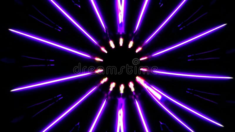 Radiant Purple Rays Spreading Dynamically from Central Point, Creating ...