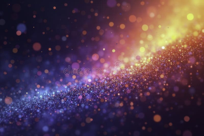 Radiant Rainbow Hues Blending with Metallic Finish, Finish, Rainbow ...