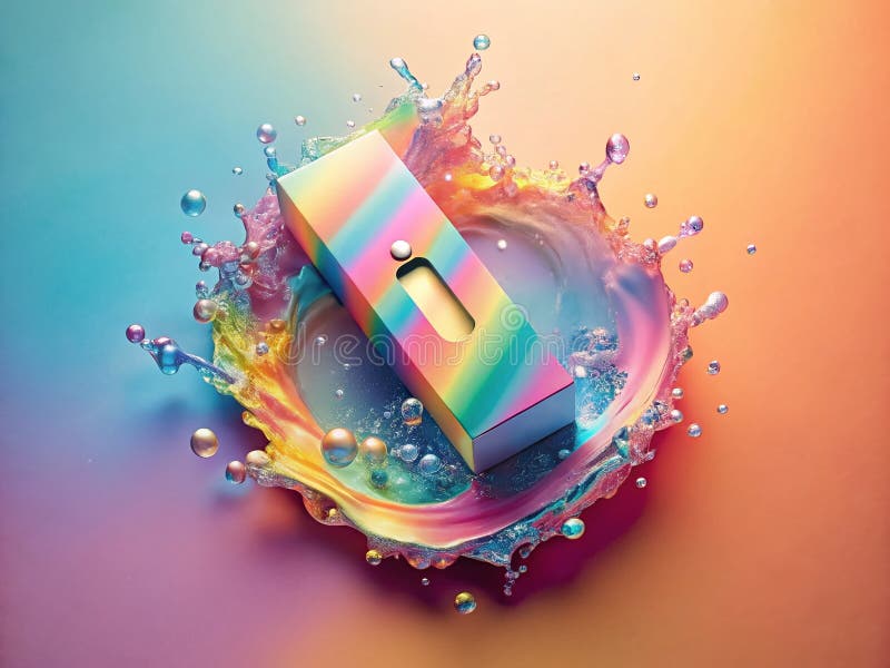 Radiant Rainbow Mascara Packaging a Minimalist Luxury Design with a ...