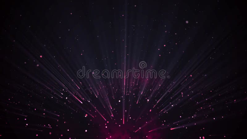 Radiant Red Particles Burst 4K on Dark Cosmic Background Stock Video ...