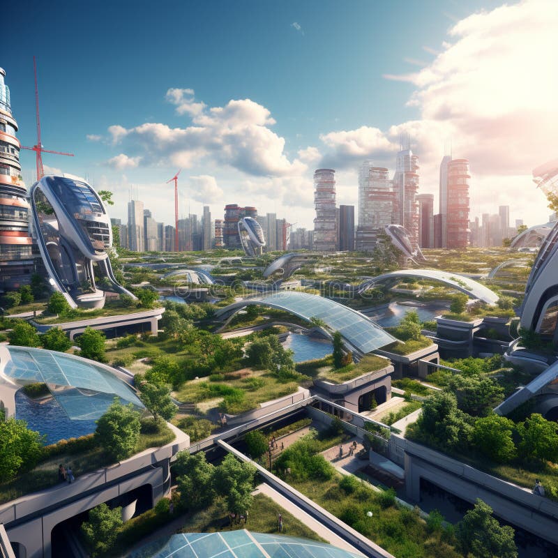 Radiant Solutions: Solar Panels for a Better Planet Stock Illustration ...