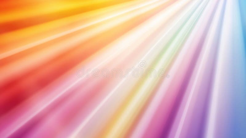 Radiant Spectrum of Colorful Light Beams Creating a Vibrant and Dynamic ...