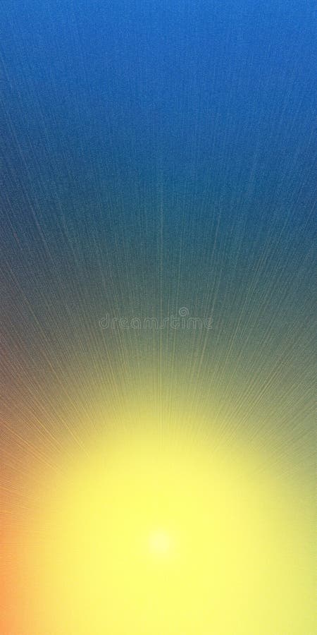 Radiant Sunrise with Colorful Gradient Sky and Sunburst Effect Stock ...
