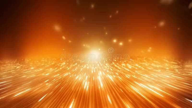 Radiant Warm Background with Sparkles and Glowing Light Effect Stock ...