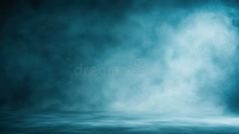 Radiant White Spot on Dark Blue Background, Abstract Digital Art for ...