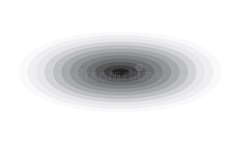 Radiating Concentric Ellipses Abstract Graphic Background Stock Vector ...