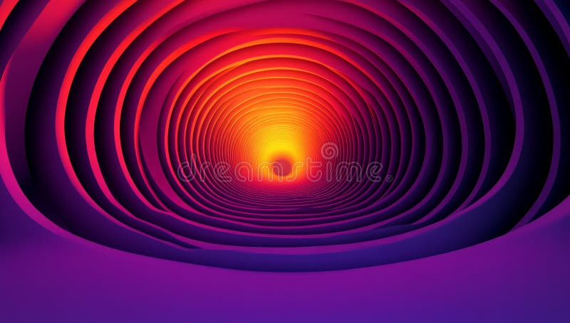 A Radiating, Concentric Pattern is Formed by Overlapping Circles, Which ...