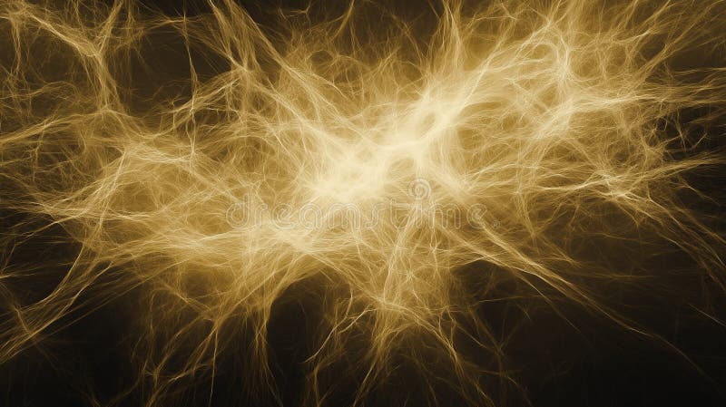 Radiating Energy Fields Emanating from a Central Point Stock Photo ...