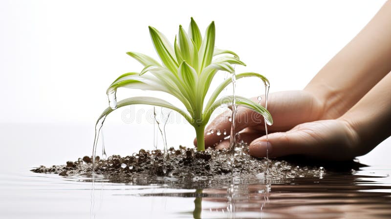 Radiating Human Kindness Growth Stock Illustration - Illustration of ...