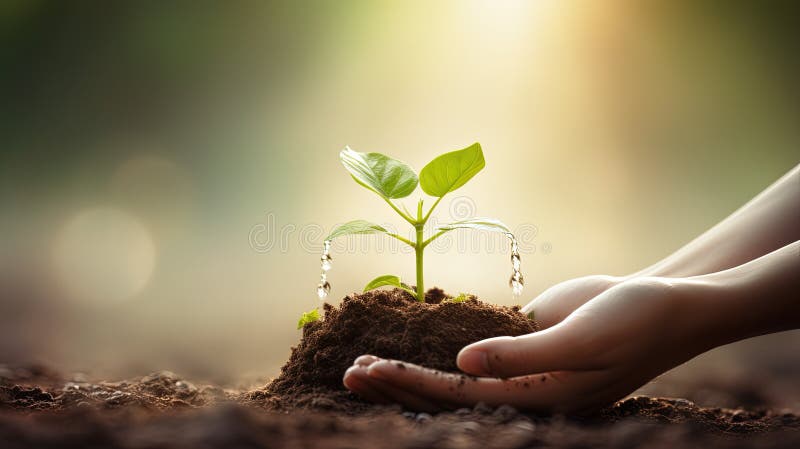 Radiating Human Kindness Growth Stock Illustration - Illustration of ...