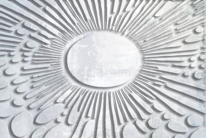 Radial Burst Texture in Soft Monochrome Stock Illustration ...