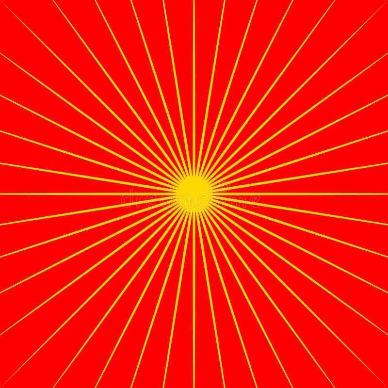 Radiating Lines Starburst Pattern. Radial Rays, Beams Stock Vector ...
