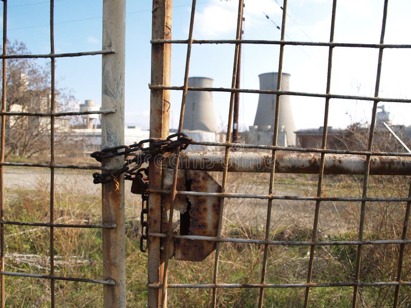 Radiation stock image. Image of station, factory, locked - 14099183