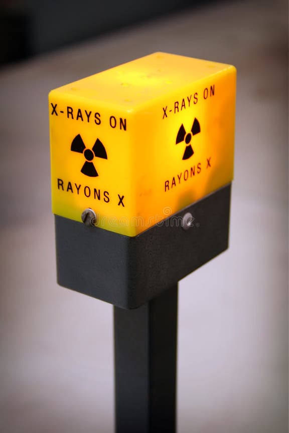 Radiation Alert Light stock image. Image of electromagnetic - 4587141