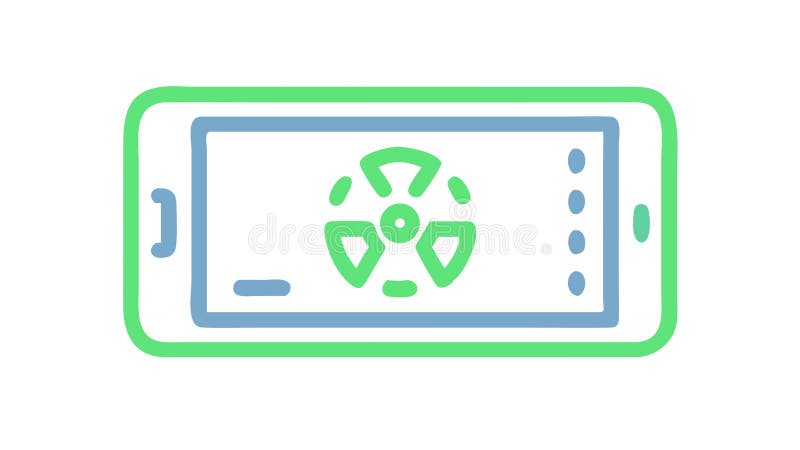 Radiation Detection App, Nuclear Technology, Vector Design Generative ...