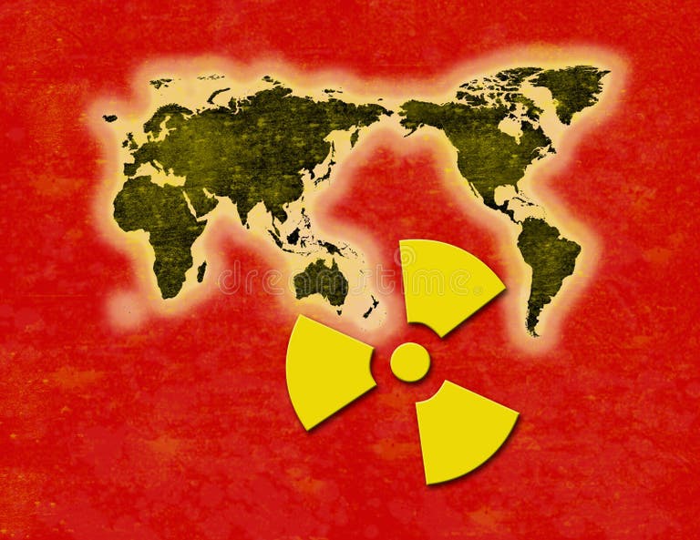 Radiation Fallout stock photo. Image of atom, heat, radiate - 2599714