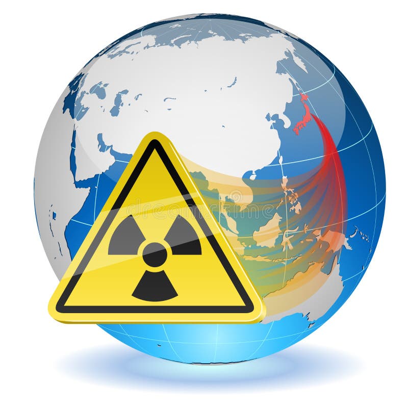 Radiation Hazard Sign. Hazard Symbol. Danger Logo Stock Illustration ...