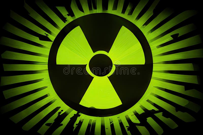 Radiation hazard sign stock illustration. Illustration of icon - 271480359