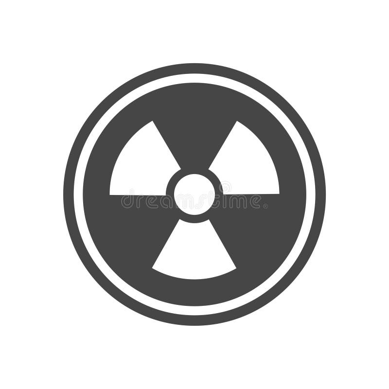 Radiation Icon Vector, Flat Radiation Icon Stock Vector - Illustration ...