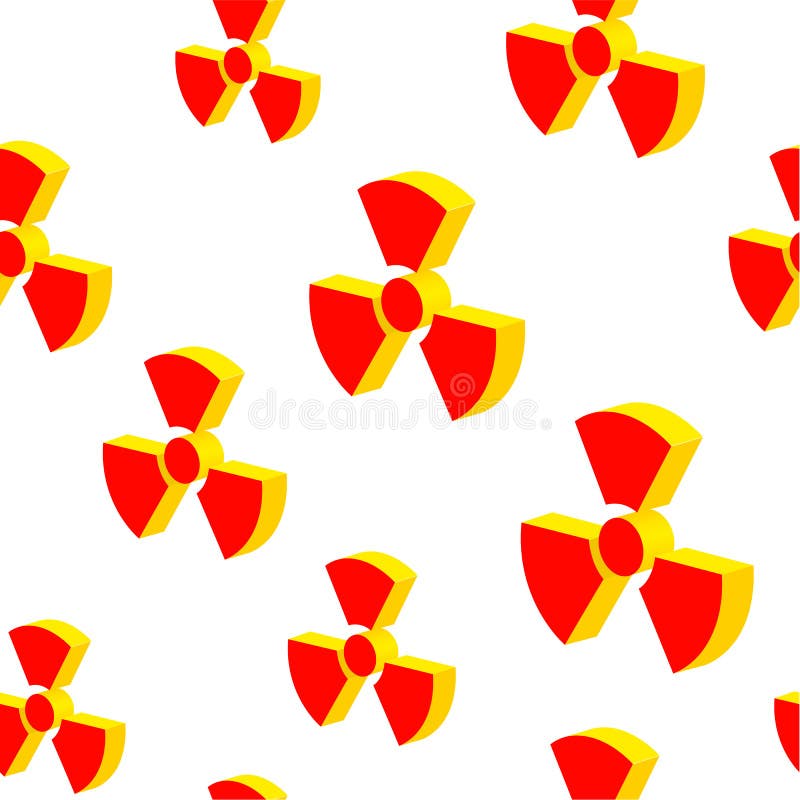 Radiation sign background stock vector. Illustration of icon - 40609949