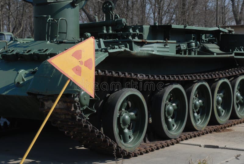 Radiation Sign in Chernobyl Stock Image - Image of current, soviet: 8011809