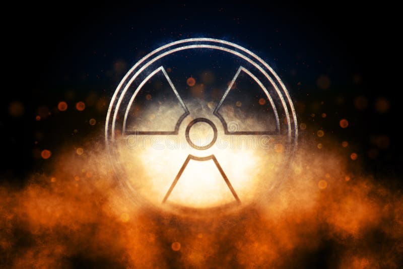 Radiation Sign, Radiation Symbol, HazardÂ warning Sign Stock Image ...