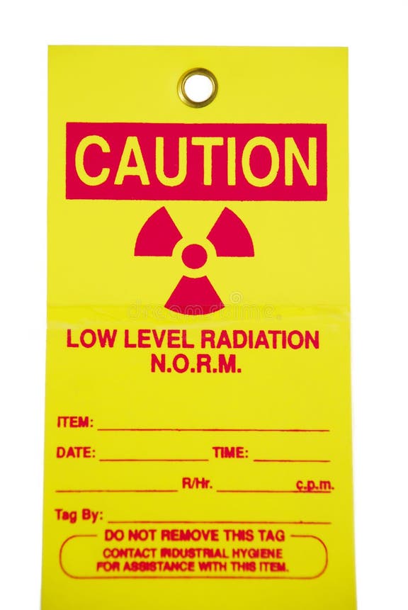 Radiation Tag stock photo. Image of symbol, exposure, object - 9156894