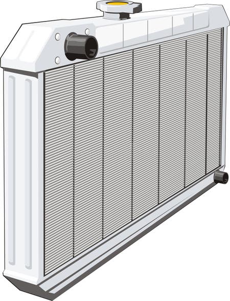 Radiator stock vector. Illustration of vector, radiator - 15191109