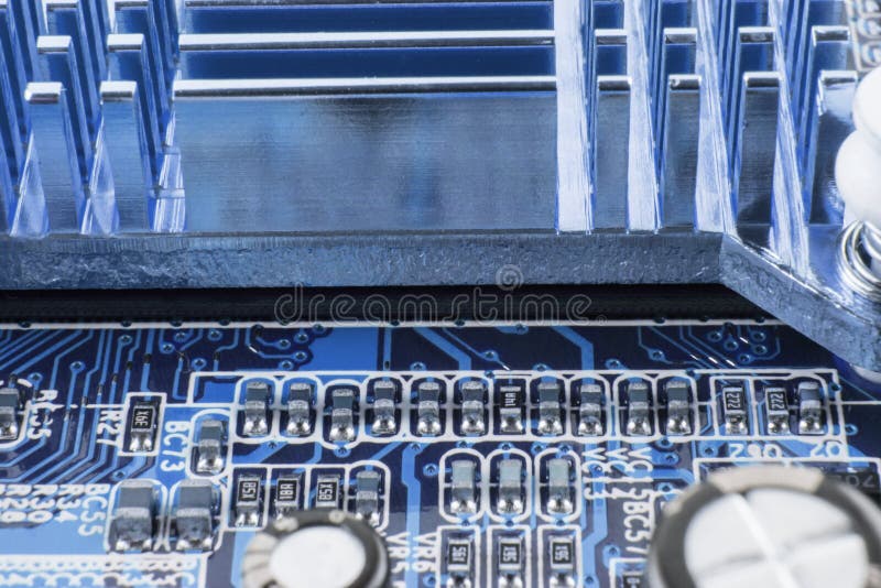 Northbridge on motherboard stock photo. Image of computer - 53344998