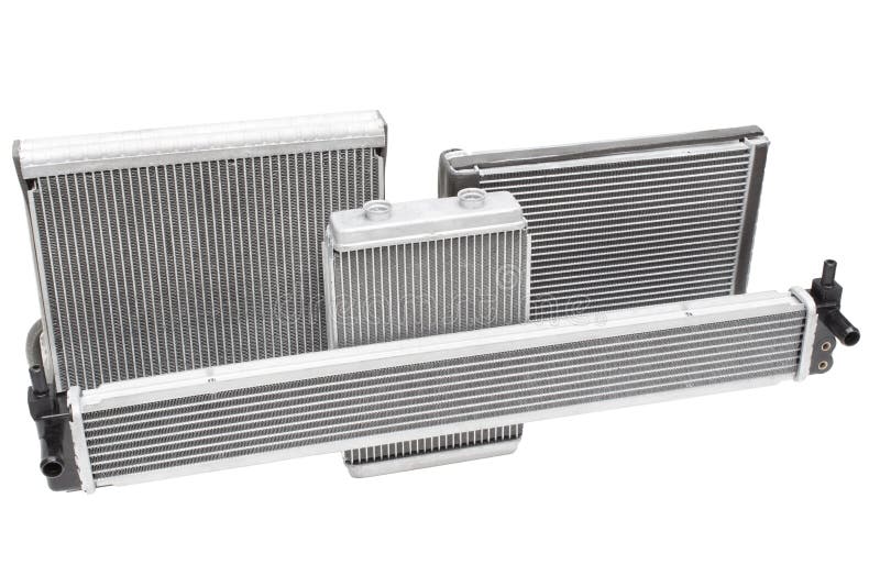Automotive Cooling Radiators. Stock Image - Image of radiators, firing ...