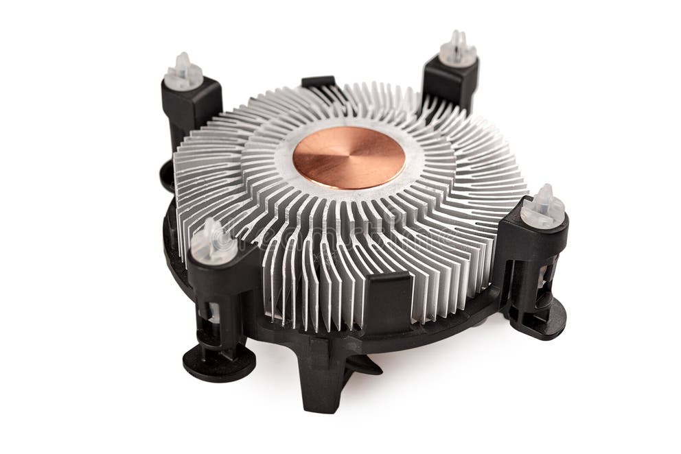 Radiator with Fan for Cooling the Computer Processor in the System Unit ...