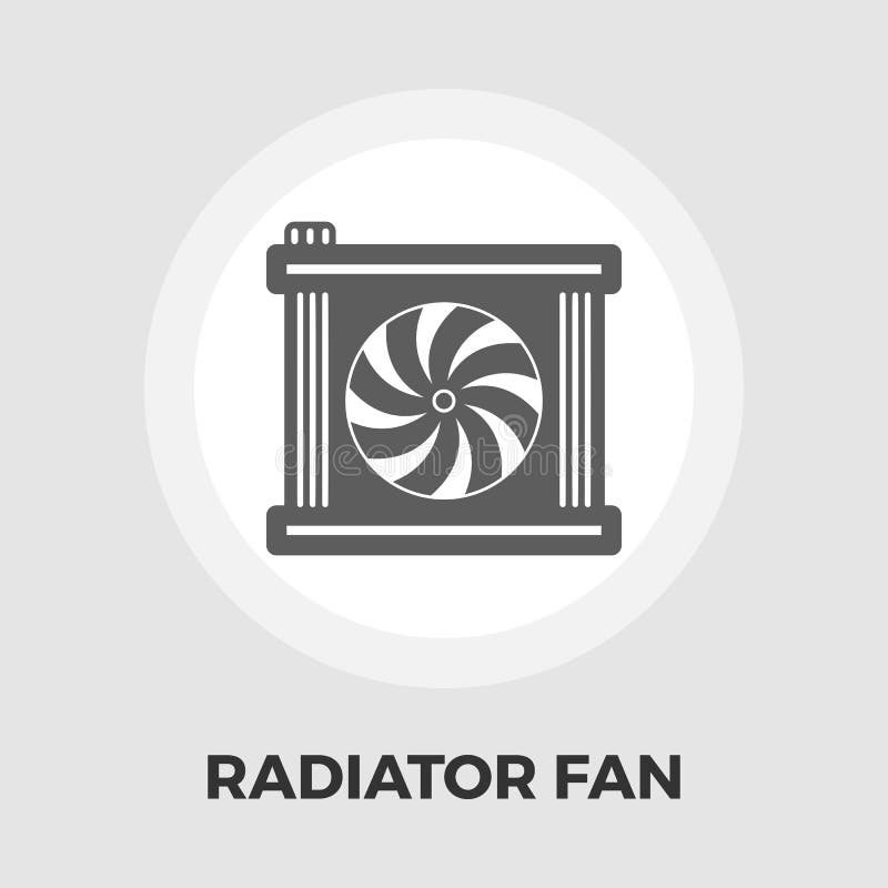 Radiator fan icon. stock vector. Illustration of element - 94646665