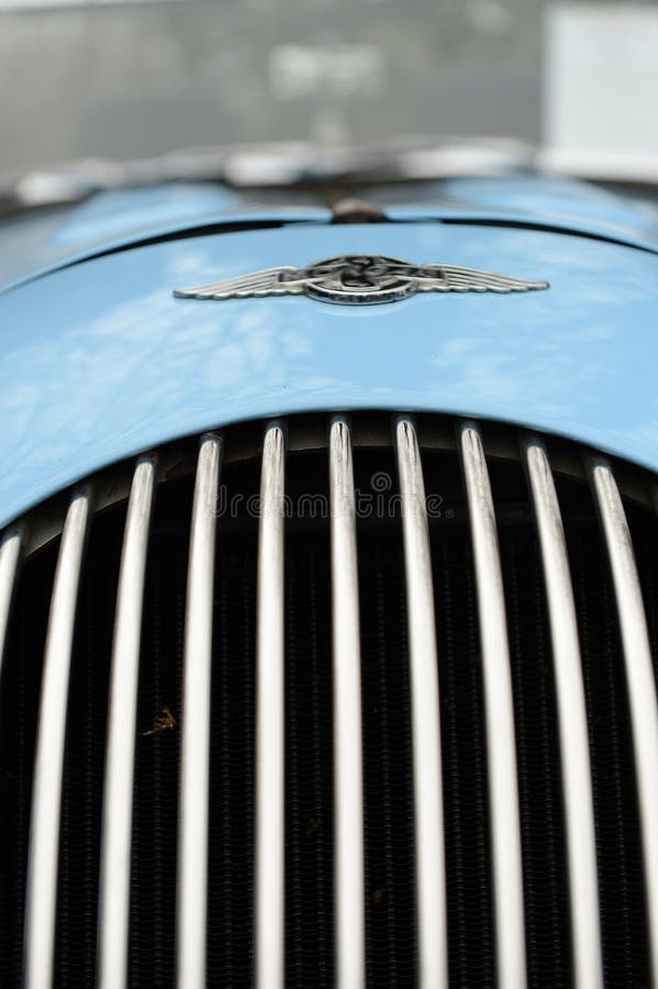 Radiator Grill of Classic Car Editorial Photo - Image of retro, details ...