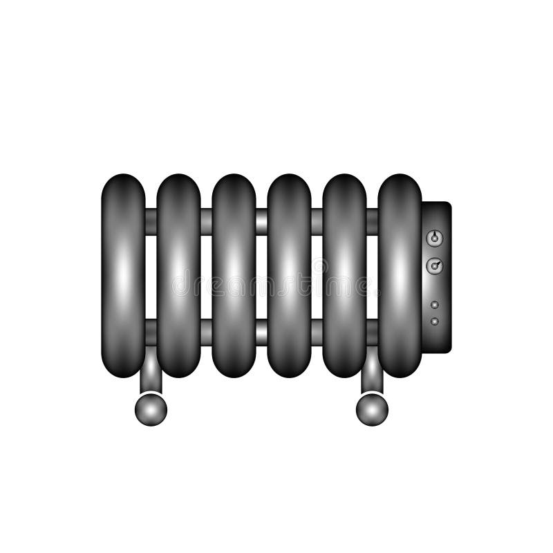 Radiator icon stock vector. Illustration of coolant - 283030507
