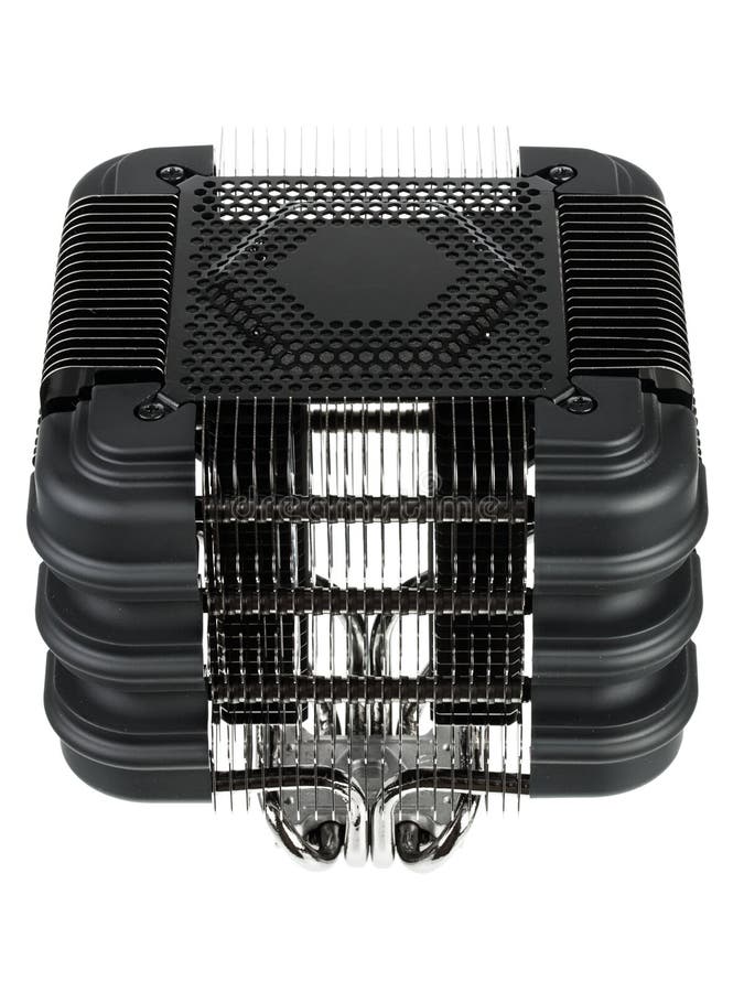 Passive Cooling System with Graphic Card Stock Photo - Image of plate ...