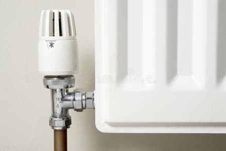 Radiator temperature valve stock photo. Image of plumbing - 4784496
