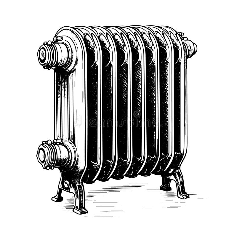 Radiator Drawing Stock Illustrations – 769 Radiator Drawing Stock ...