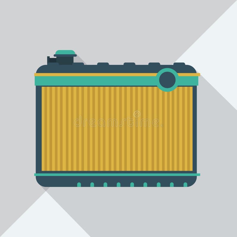Radiator. Vector Illustration Decorative Design Stock Vector ...