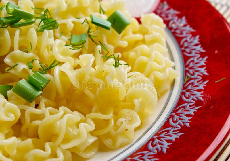 Radiatori stock image. Image of pasta, radiatori, sauce - 41028037