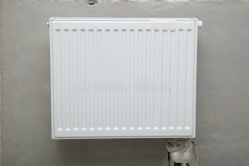 Radiators Heating White.Installation and Maintenance of Radiators Stock ...