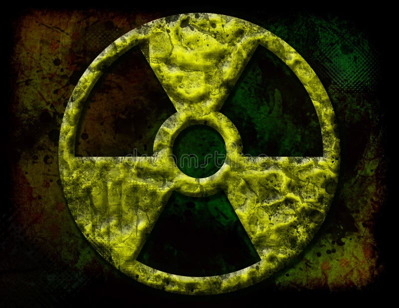 Radiazione, Simbolo, Nucleare Illustrazione di Stock - Illustrazione di ...